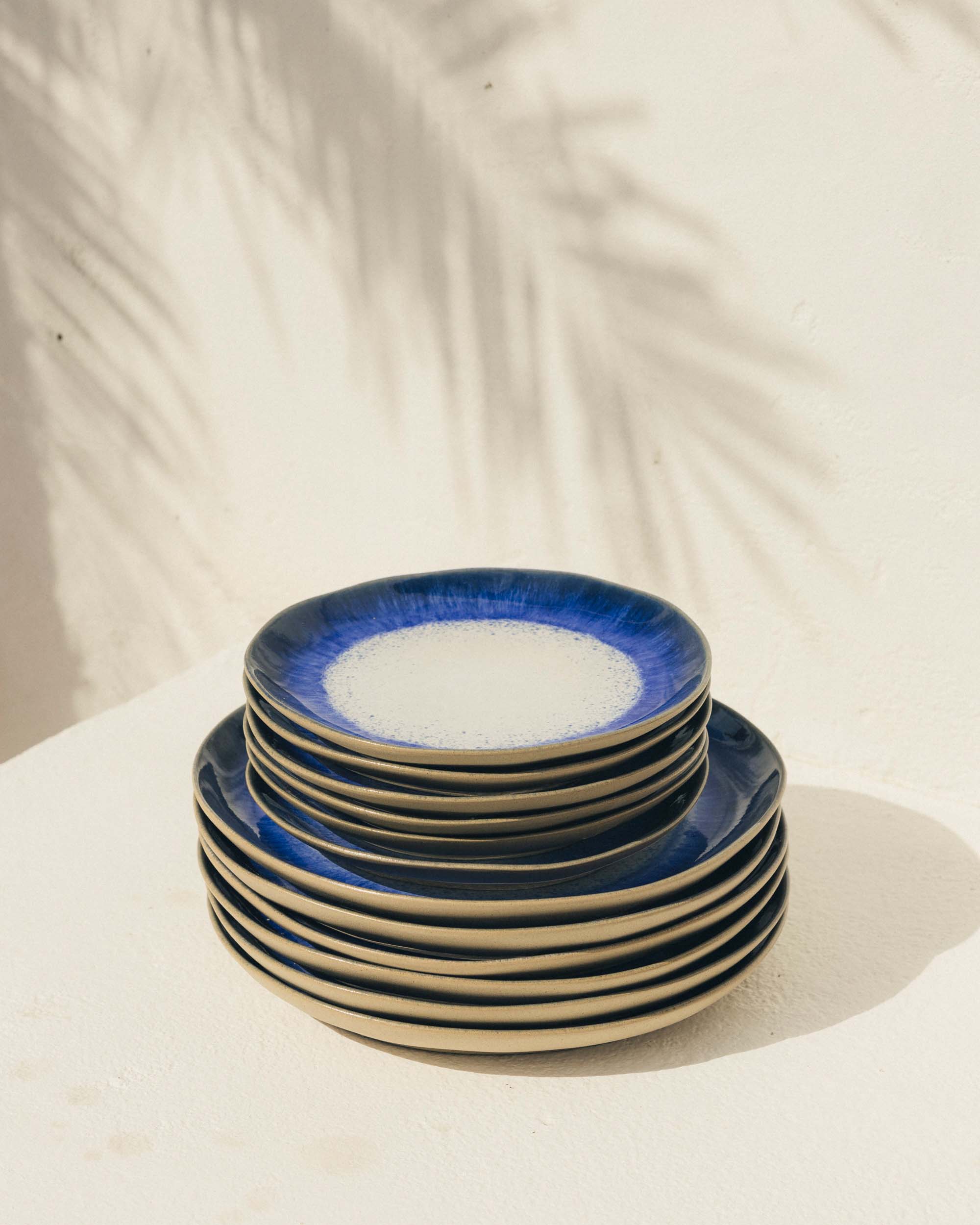 Plates set Maré 12 pieces – grain by grain